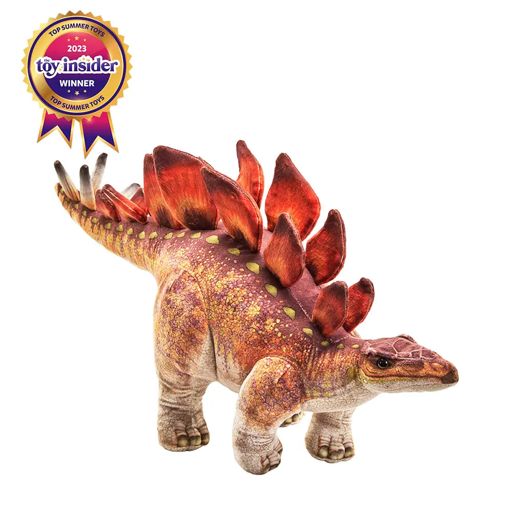 Wild Republic Artist Collection Stegosaurus Plush - 15 Inch Dinosaur ...