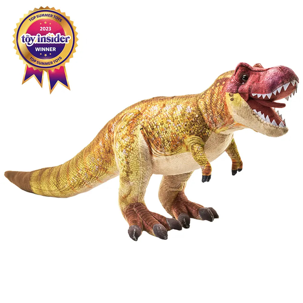 Realistic T-Rex Stuffed Animal - Wild Republic Artist Collection Plush ...
