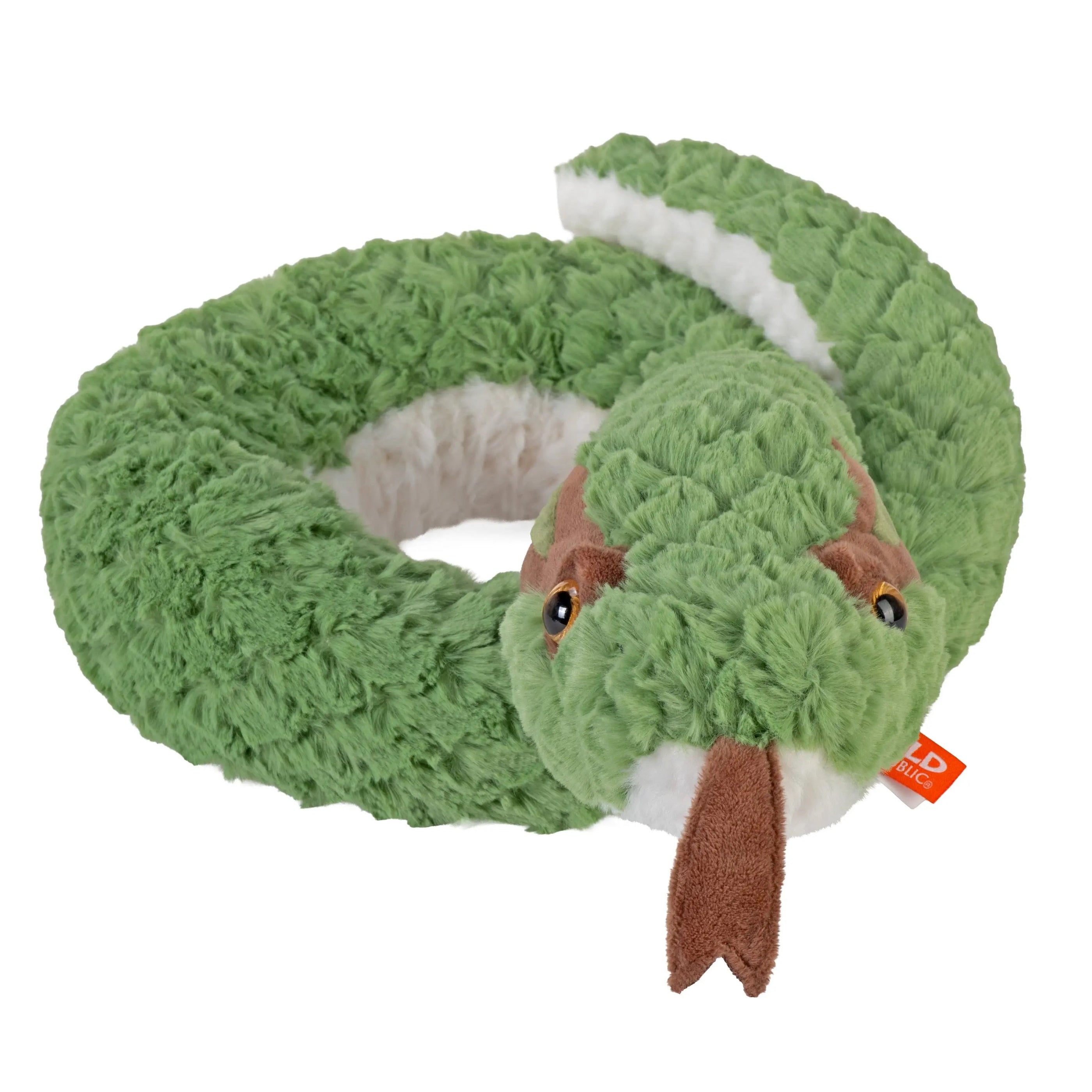 Wild Republic 54" Anaconda Plush - Realistic Stuffed Animal Snake ...