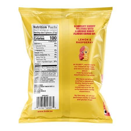 BUBS Sweet Skalle Lemon Raspberry Gummy Candy - 5.5 oz — Learning ...