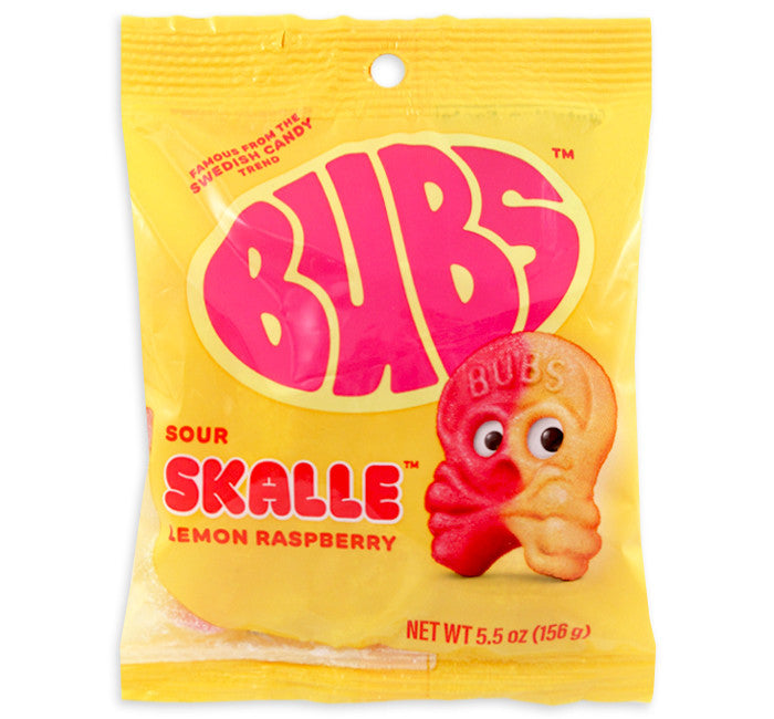 BUBS Sweet Skalle Lemon Raspberry Gummy Candy - 5.5 oz — Learning ...