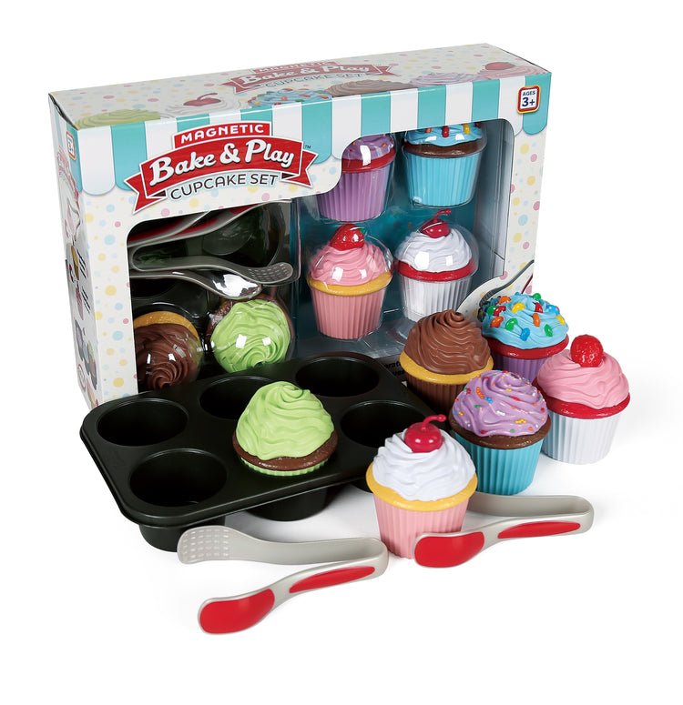Magnetic Bake and Play Cupcake Set — Learning Express Gifts