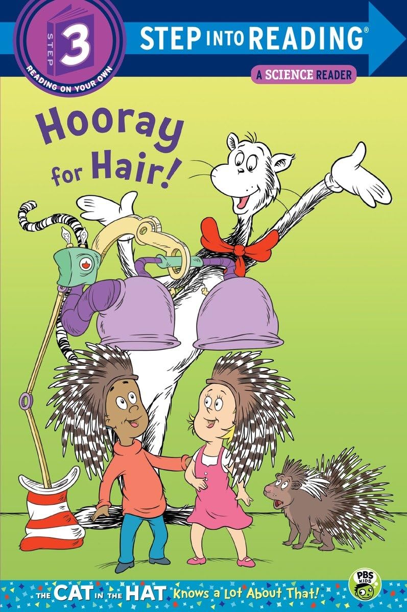 Hooray for Hair! Dr. Seuss Cat in the Hat Reader Book — Learning ...