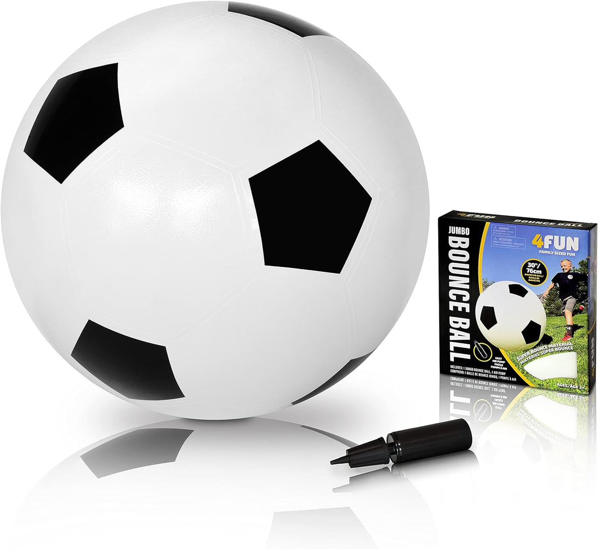 Jumbo Soccer Bounce Ball - 30 Inch — Learning Express Gifts