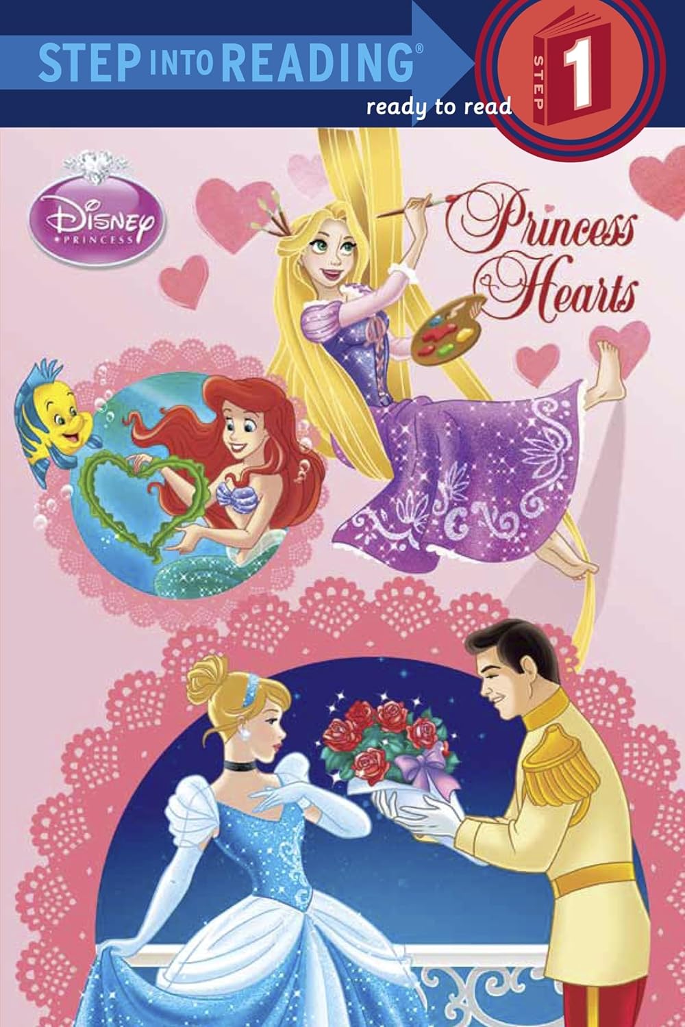 Disney Princess Hearts Step 1 Reading Book | Ages 4-6 — Learning ...