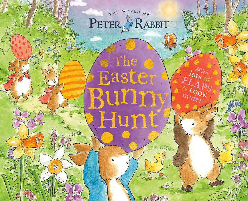 Peter Rabbit Easter Bunny Hunt Lift-the-Flap Book for Toddlers ...