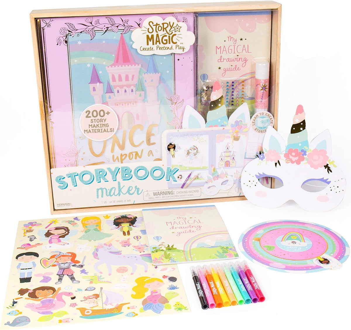 Story Magic Storybook Maker Kit - DIY Hardcover Book for Kids ...