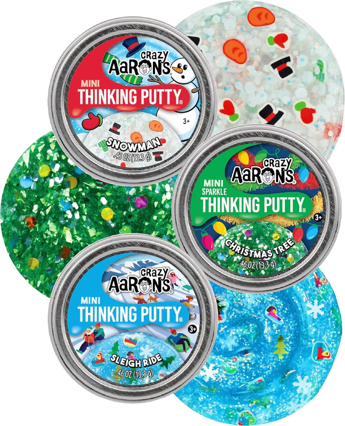 Holiday Mini Thinking Putty — Learning Express Gifts
