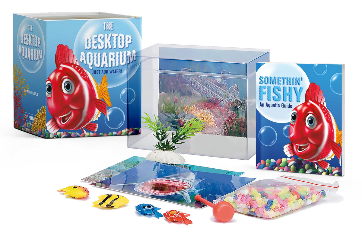 Desktop Aquarium Mini Kit - Fun Magnetic Swimming Fish Decor — Learning ...