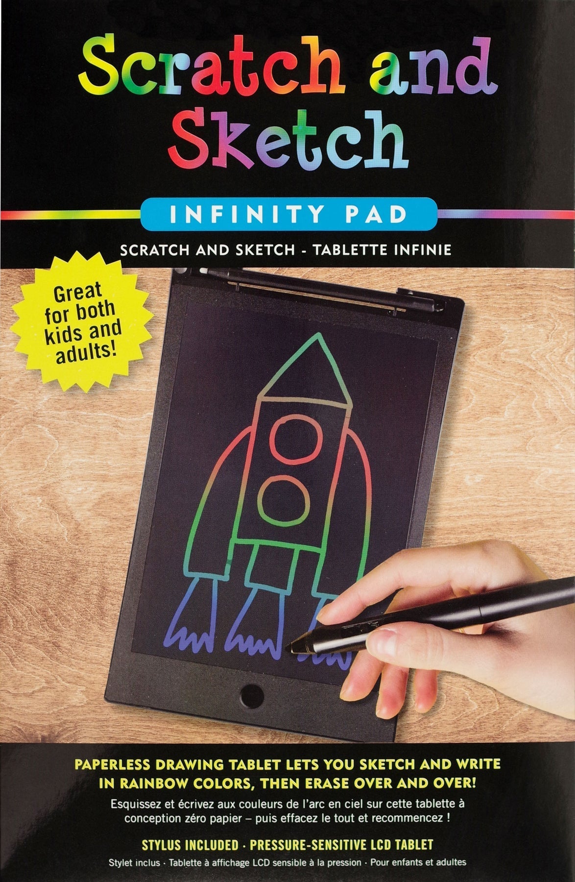 Scratch and Sketch Infinity Pad — Learning Express Gifts