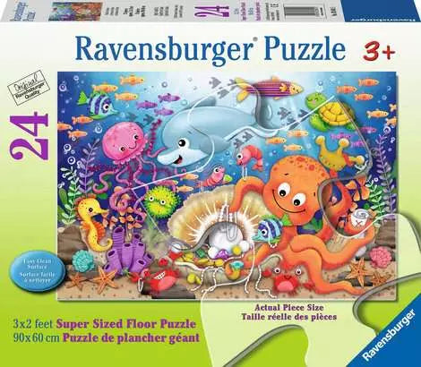 Fishies Fortune Floor Puzzle 24 Piece — Learning Express Gifts