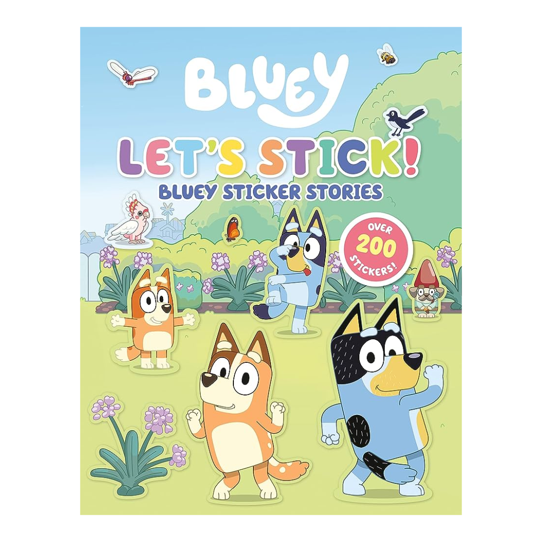 Let's Stick!: Bluey Sticker Stories — Learning Express Gifts
