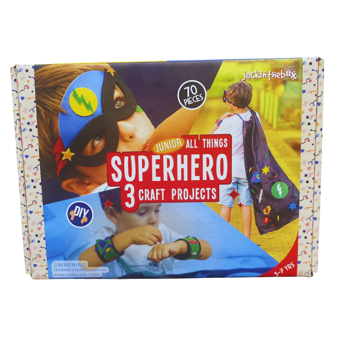 Superhero Costume Craft Kit for Kids — Learning Express Gifts