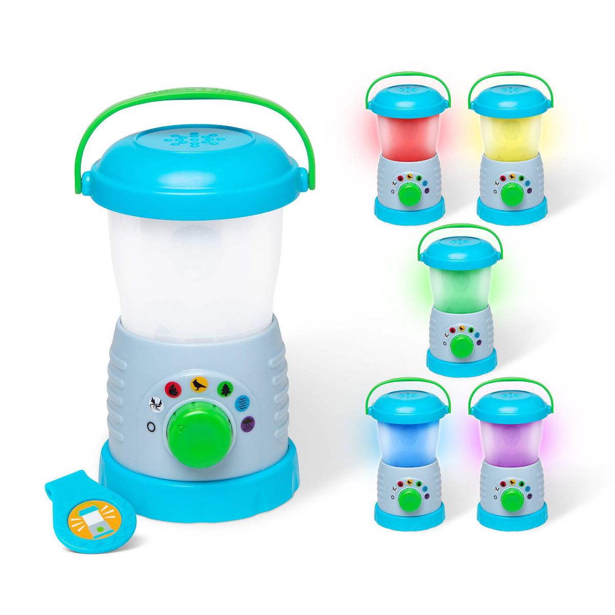Melissa & Doug Lets Explore Light & Sound Camping Lantern Play Set ...