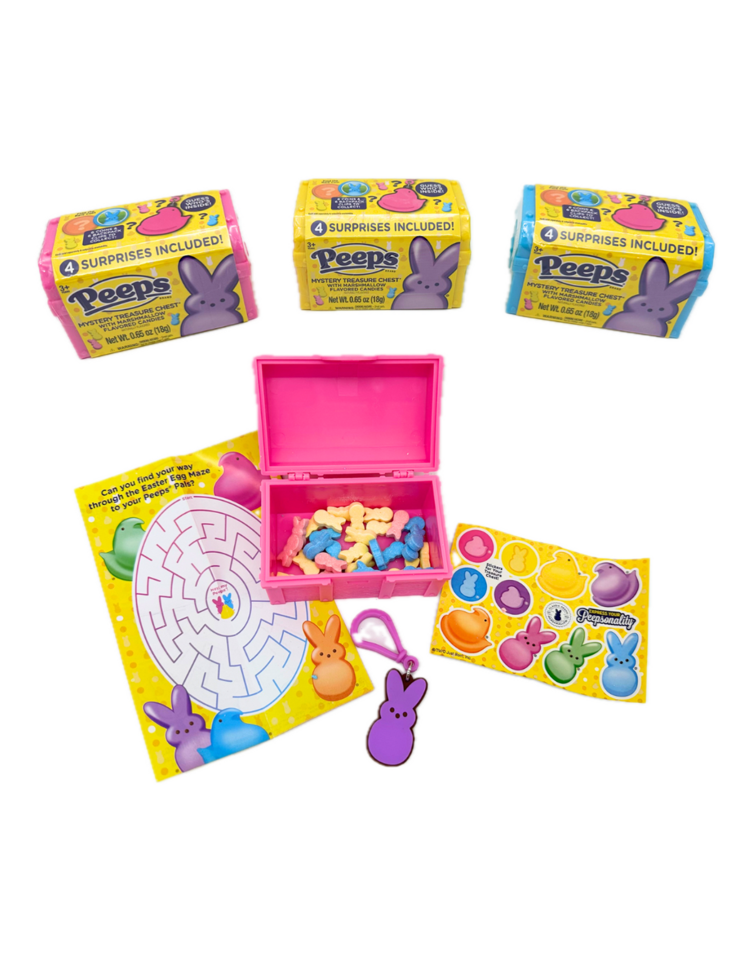 Peeps Mystery Treasure Chest | Easter Basket Candy & Toy — Learning ...