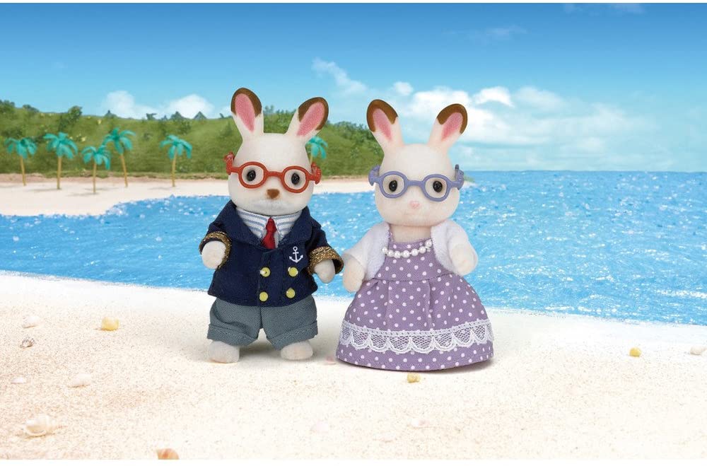 Calico Critters Chocolate Rabbit Grandparents — Learning Express Gifts