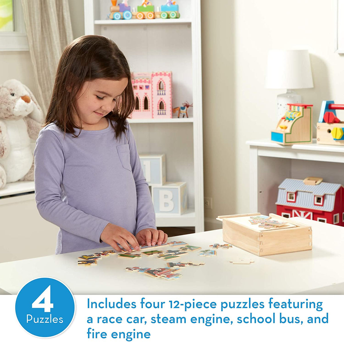 Vehicles Jigsaw Puzzles — Learning Express Gifts
