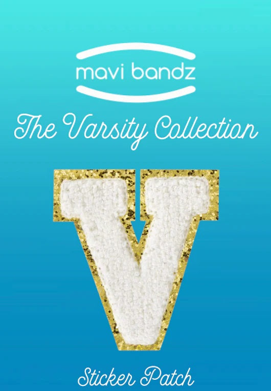 Varsity Letter Patch: V — Learning Express Gifts