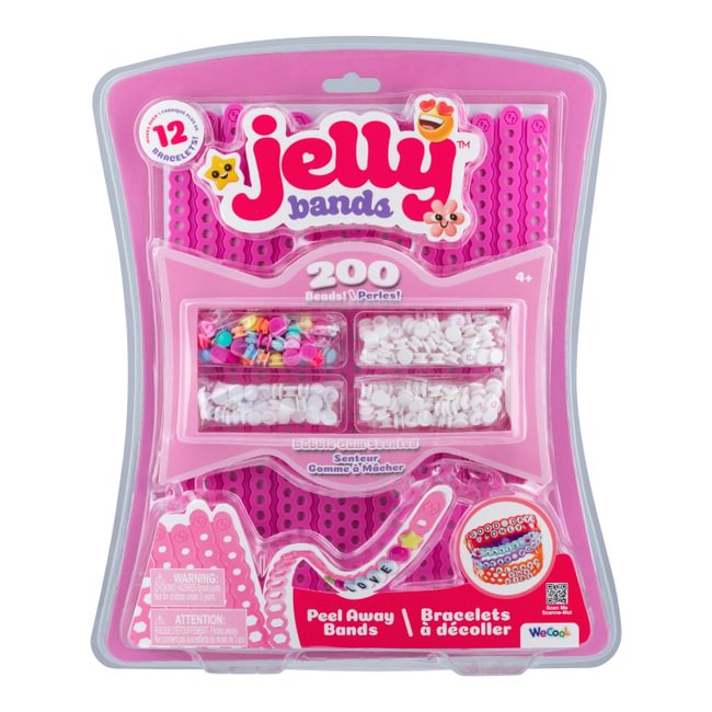 Jelly Bands Pnk Purp Orange — Learning Express Gifts