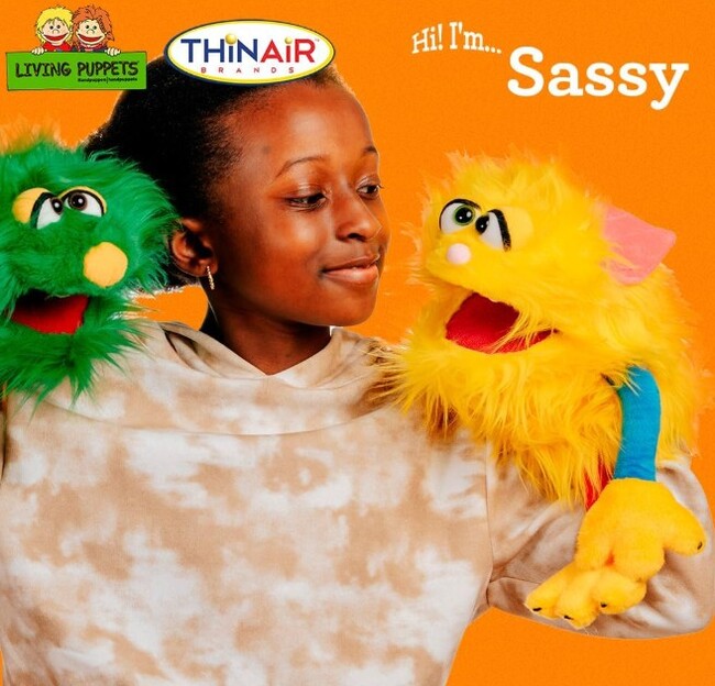 Living Puppets Sassy 14 Inch — Learning Express Gifts