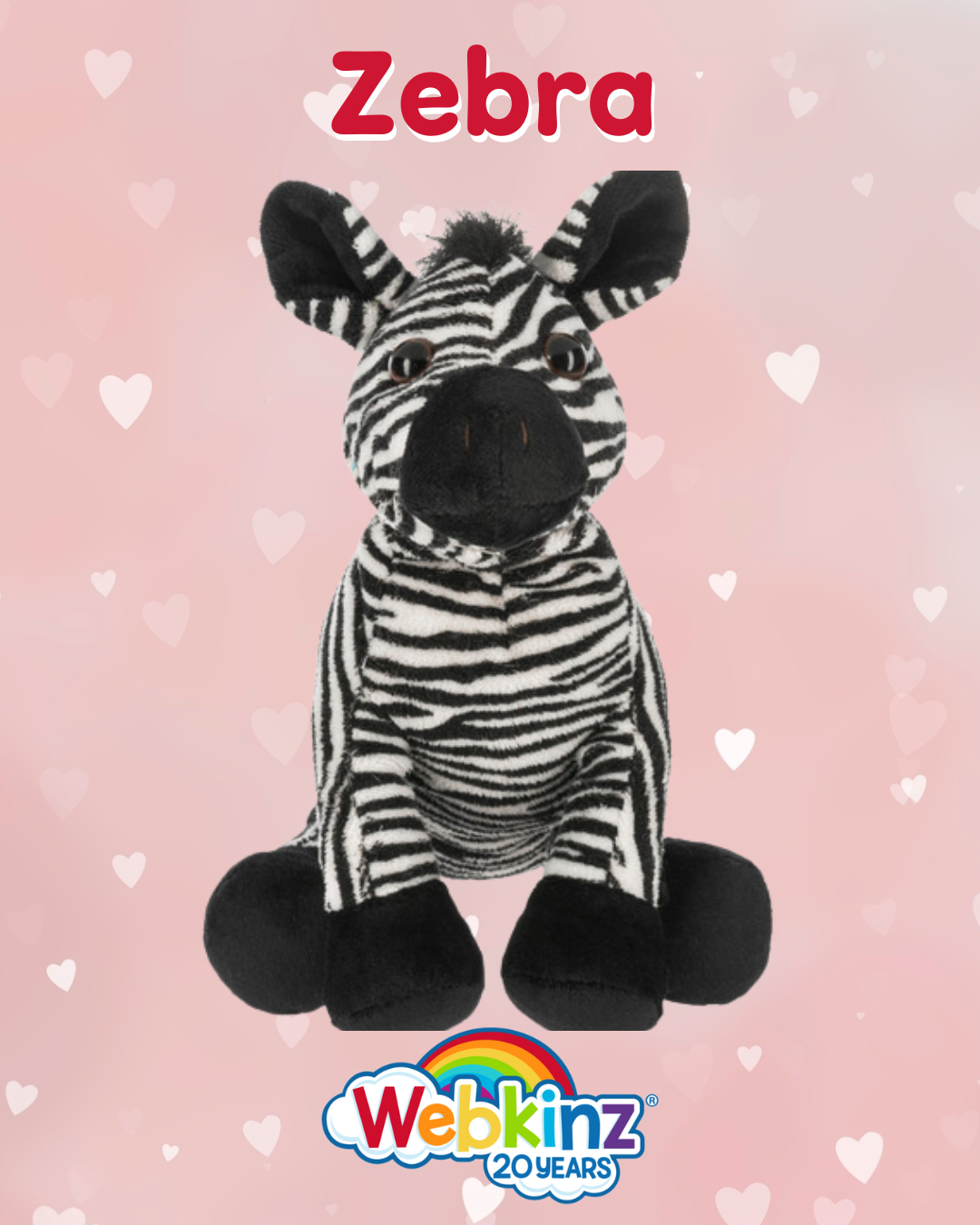 Webkinz Zebra — Learning Express Gifts