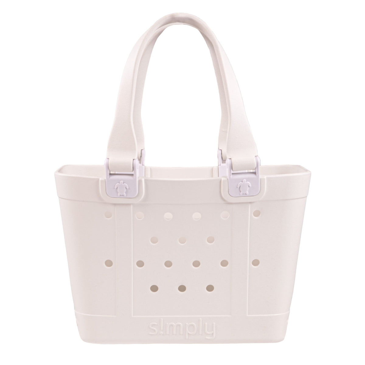 Small White Simply Southern Tote Bag — Learning Express Gifts