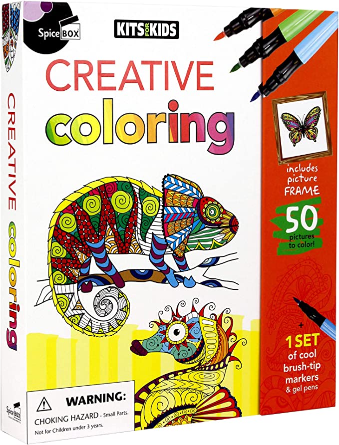 Creative Coloring Spice Box — Learning Express Gifts