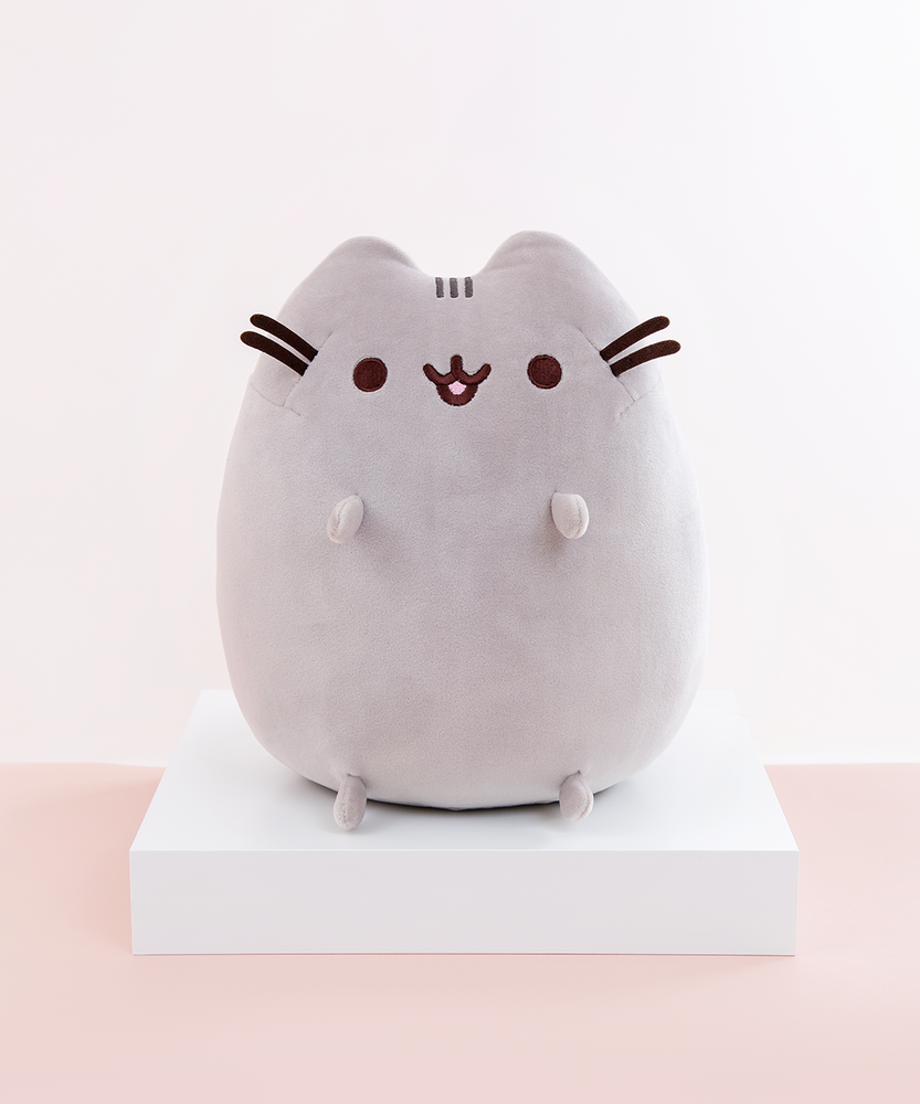 Medium Sitting Squisheen Plush Pusheen — Learning Express Gifts